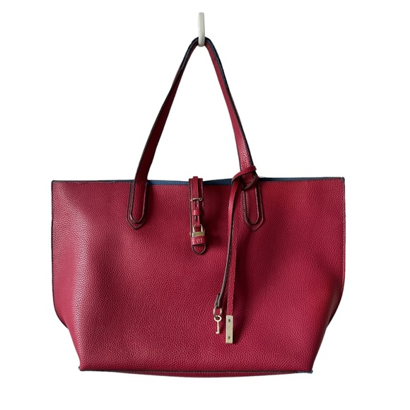 Tutilo | Bags | Tutilo New York Magenta Purse Tote Vegan Leather | Poshmark